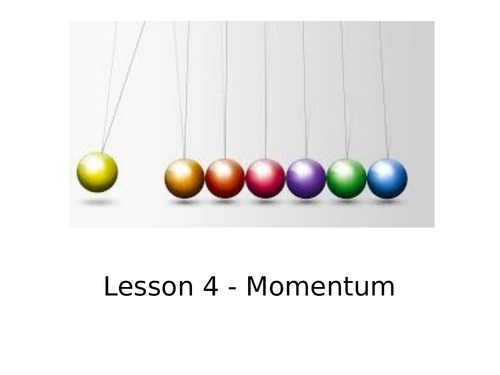 AQA GCSE Physics (9-1) P10.4 Momentum FULL LESSON | Teaching Resources