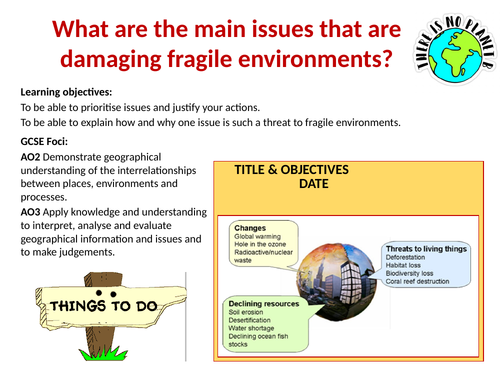 Why are fragile environments under threat | Teaching Resources