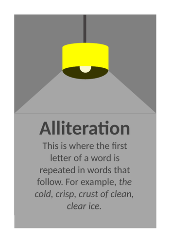 English Techniques Display | Teaching Resources