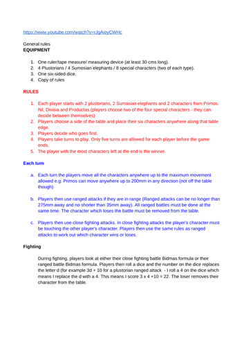 Maths Bidmas Tabletop War Game Year 6/7 | Teaching Resources