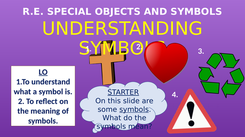 Understanding Symbols - KS1 RE Lesson! | Teaching Resources