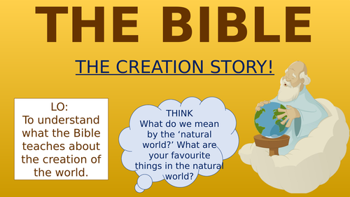 The Bible - The Creation Story! | Teaching Resources