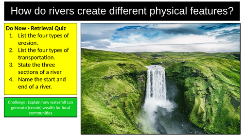 Rivers Physical Features | Teaching Resources