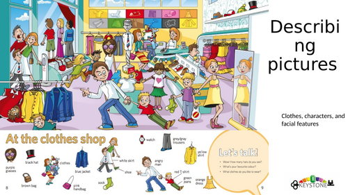 Describing pictures | Teaching Resources