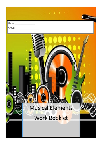 Musical Elements work booklet | Teaching Resources