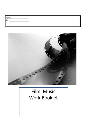 Film Music Booklet online learning | Teaching Resources
