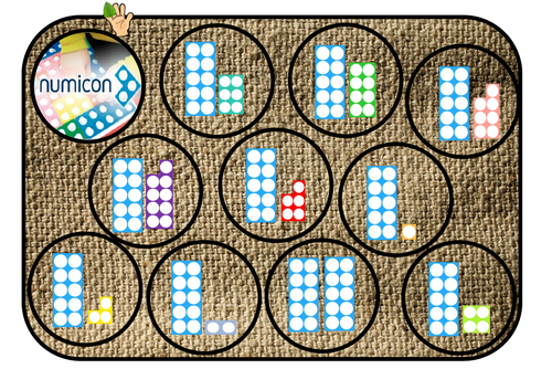 matching 11-20 numicon with numbers | Teaching Resources