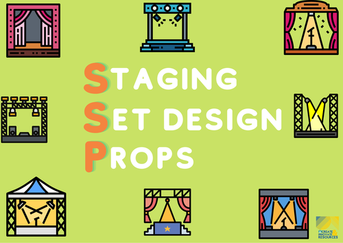 Drama Design Elements Posters (Using Mnemonics) | Teaching Resources