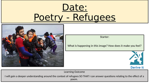 Poetry - Refugees | Teaching Resources