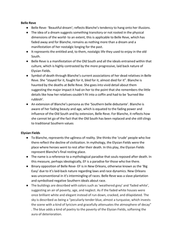 Setting in "A Streetcar Named Desire" by Tennessee Williams | Teaching ...