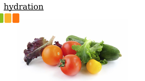 Edexcel GCSE PE Energy Use, Diet, Nutrition & Hydration Lesson ...