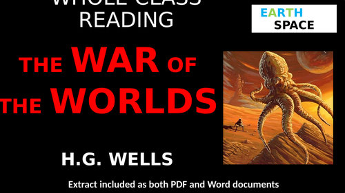 The War of the Worlds - Whole Class Reading Session! | Teaching Resources