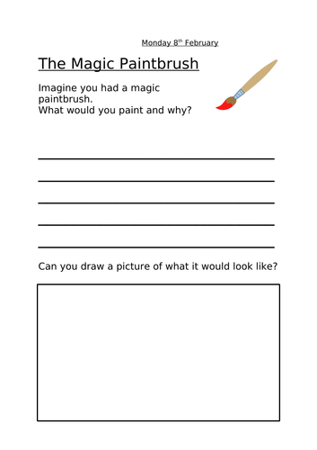 The magic paintbrush | Teaching Resources