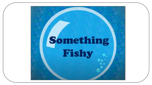 Something fishy time filler / character description | Teaching Resources