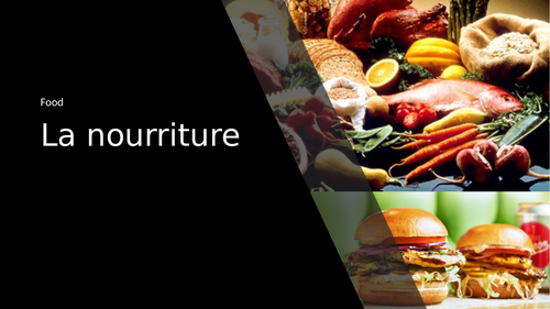 La nourriture - food | Teaching Resources