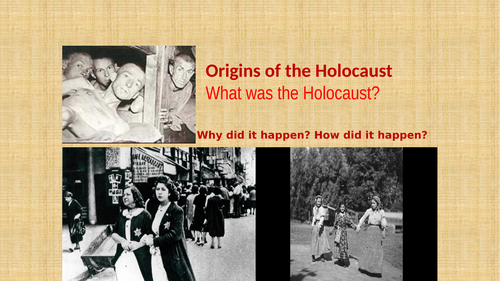 Holocaust and Final solution, the origin and its implementation ...