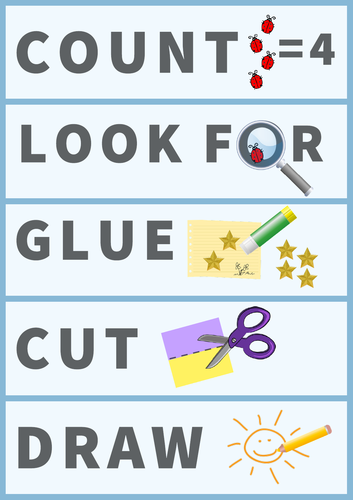 A4 Poster: Classroom Instructions | Teaching Resources