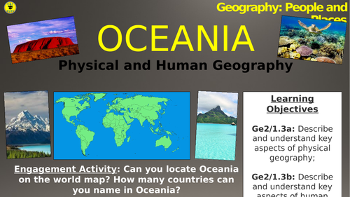 Secondary oceania resources
