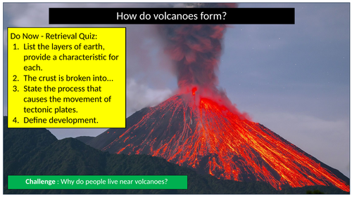 Volcanoes Form | Teaching Resources