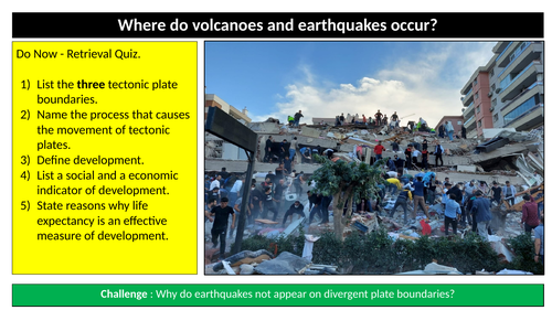 Tectonic Plate Boundaries | Teaching Resources