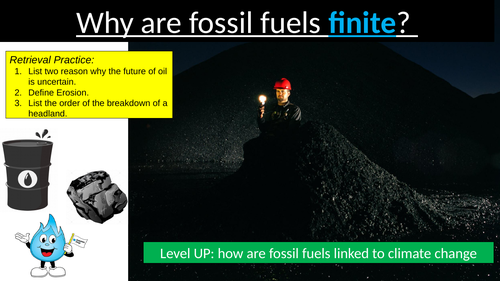 Energy Fossil Fuels | Teaching Resources