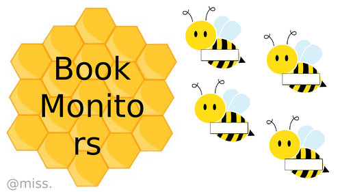 Busy Bee Classroom Jobs - editable | Teaching Resources
