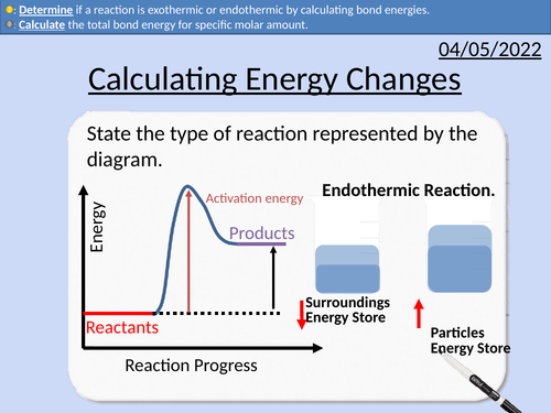 GCSE Chemistry: Bond Energies and Energy Changes | Teaching Resources