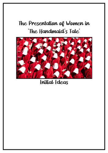 The Handmaid's Tale - The Presentation of Women - Work Booklet ...