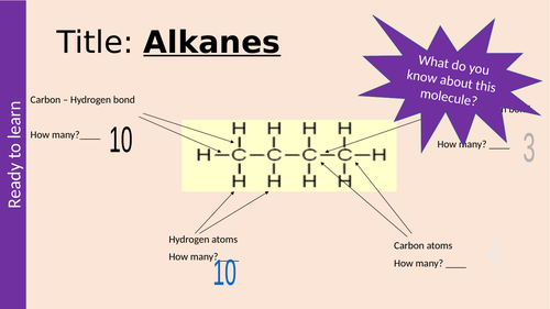 Alkanes GCSE Organic Chemistry AQA | Teaching Resources Alkanes GCSE Organic Chemistry AQA | Teaching Resources