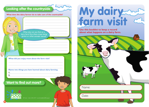 Dairy visit booklet | Teaching Resources