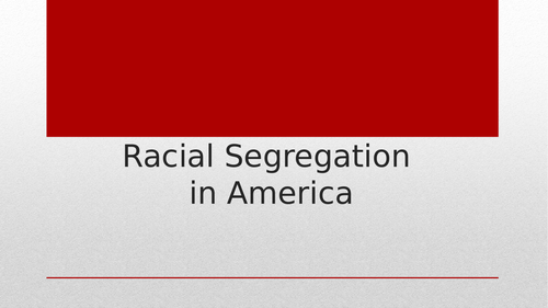 Racial Segregation in America: Rosa Parks and the Montgomery Bus ...