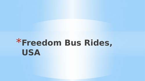 Greensboro Sit-In and the US Freedom Bus Rides | Teaching Resources