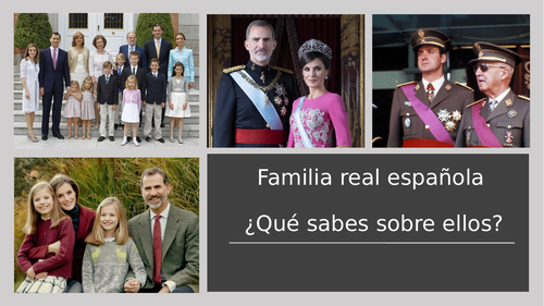 Spanish Royal Family | Teaching Resources