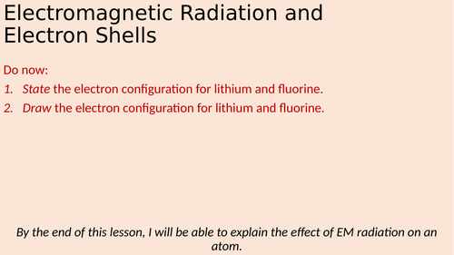 GCSE Physics Electromagnetic Radiation, and Background Radiation ...