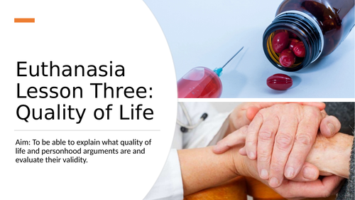 OCR A-Level Relig Studies: Euthanasia | Teaching Resources