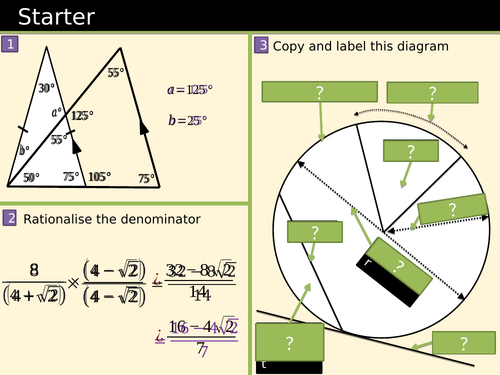 Circle Theorems Complete | Teaching Resources