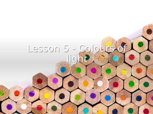KS3 Science | 3.4.2 Light - Lesson 5 - Colours of light FULL LESSON ...