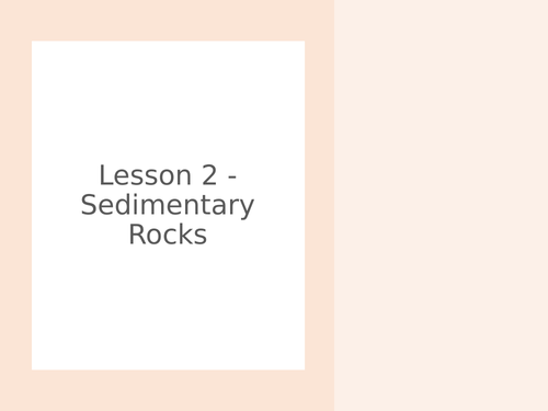 KS3 Science | 3.7.1 Earth Structure - Lesson 2 - Sedimentary rock FULL ...