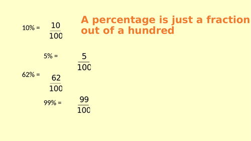 Percentages Worksheets and Teaching Resources: KS1, 2 Maths ǀ Tes