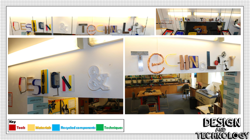 Design & Technology department sign | Teaching Resources