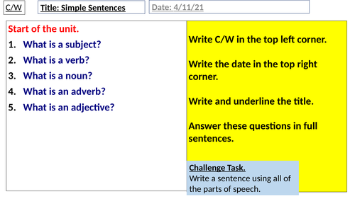 Simple and Compound Sentences 2 | Teaching Resources