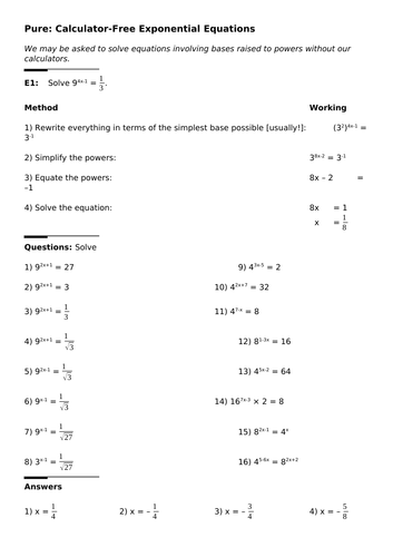Advanced Pure Mathematics: KS3, KS4, GCSE Maths Resources ǀ Tes