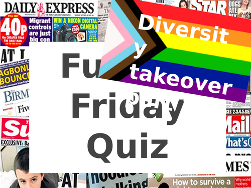 Fun Friday Quiz (Diversity takeover #2) | Teaching Resources