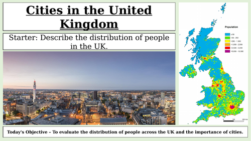 Urban Issues and Challenges - L5: UK Cities: Introduction GCSE AQA ...
