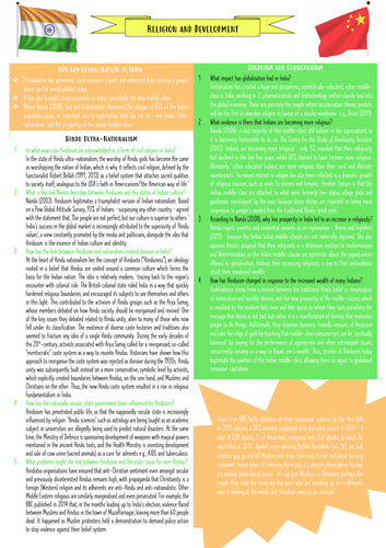 AQA A-level Sociology: Beliefs in Society - Religion and Development ...