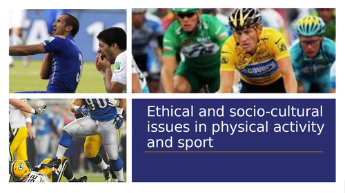 Edexcel GCSE PE Ethical and Socio-cultural issues lesson | Teaching ...