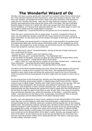 Y6 Classical Literature Text | Teaching Resources