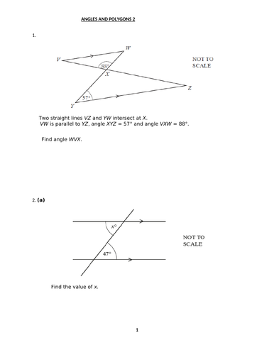 POLYGONS WITH ANSWERS | Teaching Resources