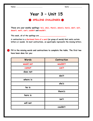 Y3 Spellings - Whole Year - 28 spelling lists and activities | Teaching ...
