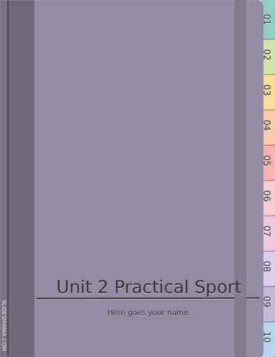 BTEC Sport Level 2 Unit 2 Practical sport Powerpoint workbook ...